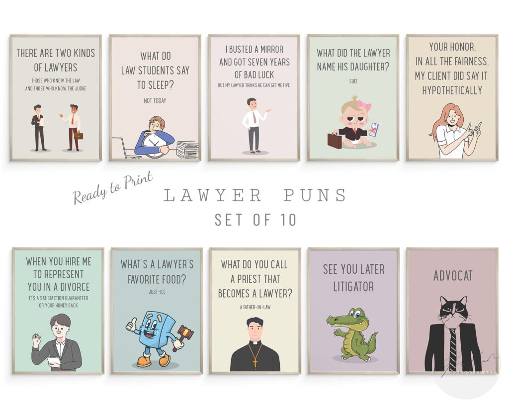 Law Puns: Courtroom Quips to Make You Laugh Out Loud - The Funny Puns