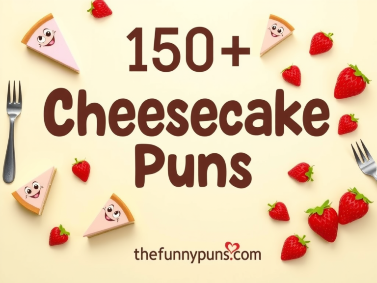 Cheesecake Jokes & Puns: Slice Up Laughs Today! - The Funny Puns
