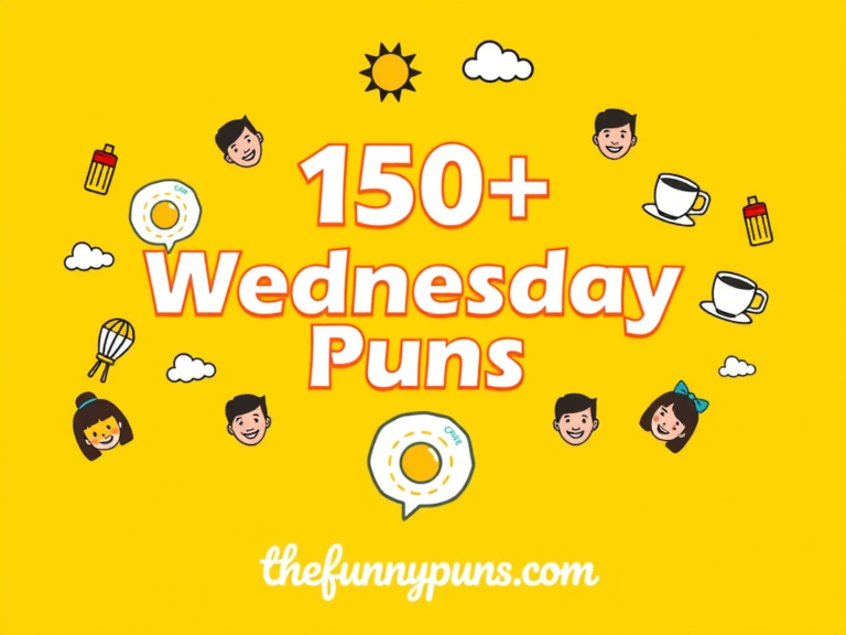 Wednesday Puns: Hilarious Midweek Laughs to Brighten Your Day - The ...