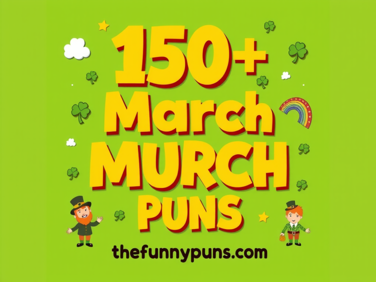 March Puns: Unleash Your Humor with These Hilarious Jokes - The Funny Puns