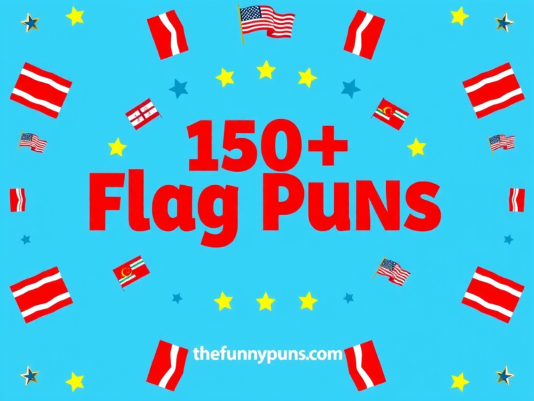Flag Pun: Waving Your Way to Hilarious Humor - The Funny Puns