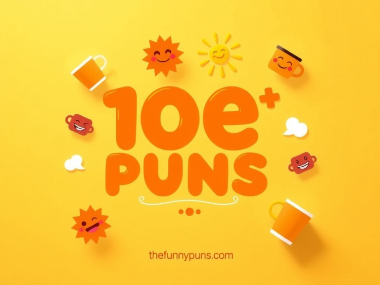 Joe Puns: Hilarious Wordplay to Brighten Your Day - The Funny Puns