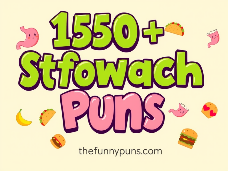 Stomach Puns: Hilarious Digestive Humor to Tickle Your Tummy - The ...
