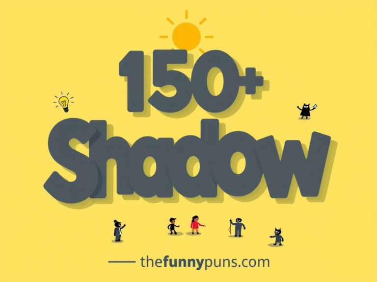 Shadow Puns: Lighten Up Your Day with These Witty Jokes - The Funny Puns