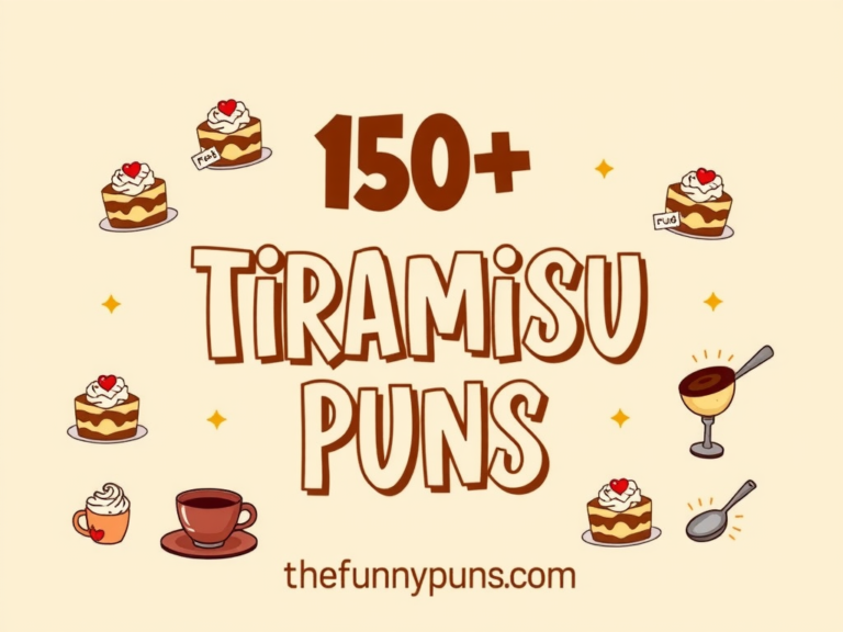 Tiramisu Puns: Delightful Dessert Wordplay for Every Occasion - The ...