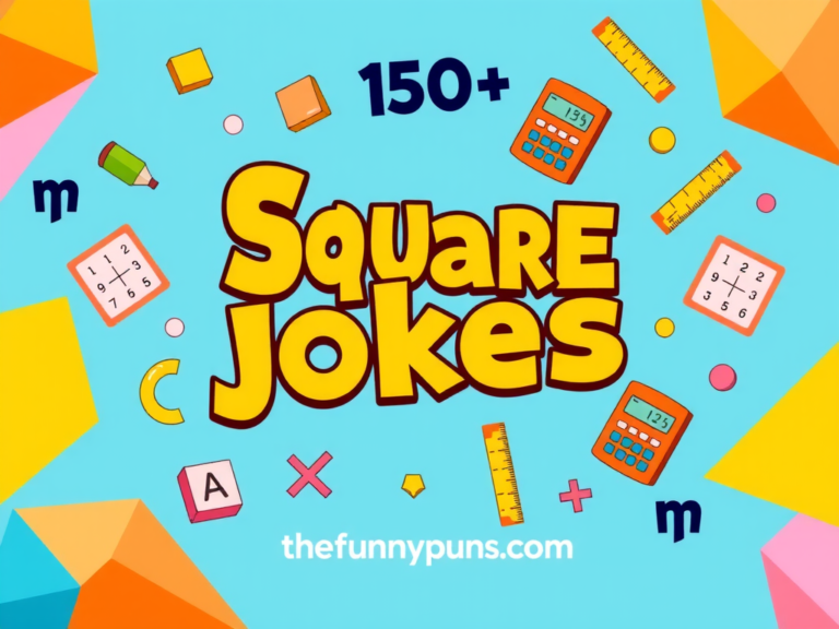 Square Jokes: Hilarious Math Humor to Lighten Your Day - The Funny Puns