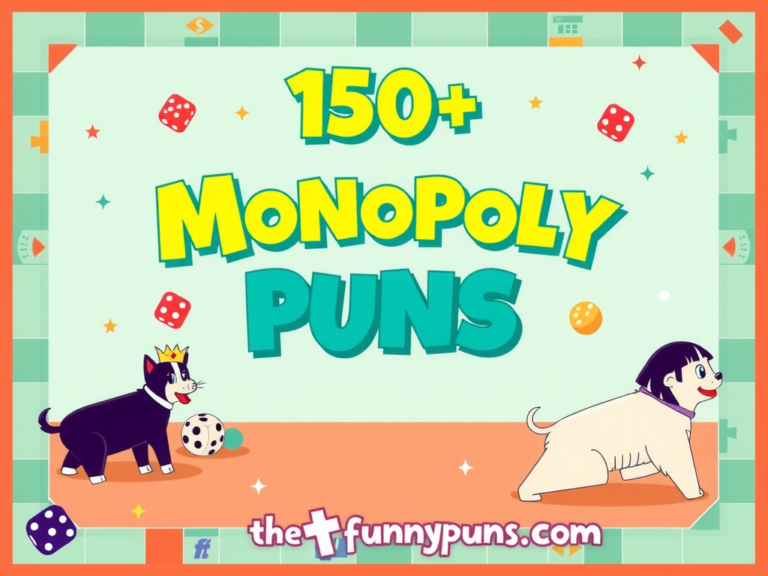 Monopoly Puns: Hilarious Jokes for Game Night - The Funny Puns
