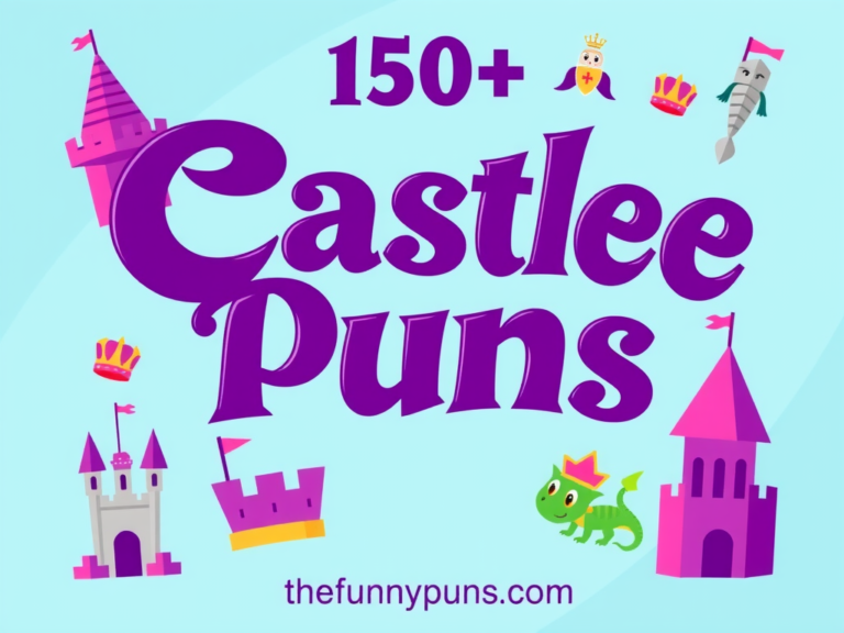 Castle Puns: Hilarious Jokes to Make Your Friends Laugh - The Funny Puns