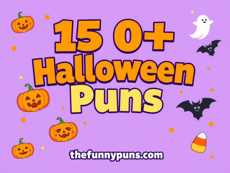 Halloween Puns for Kids: Spooky Fun and Giggles - The Funny Puns