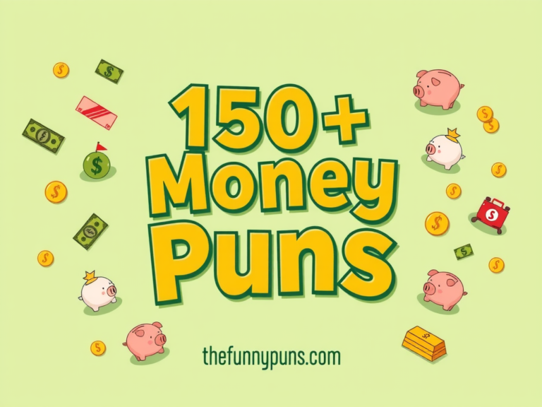 Money Puns: Laugh All the Way to the Bank! - The Funny Puns