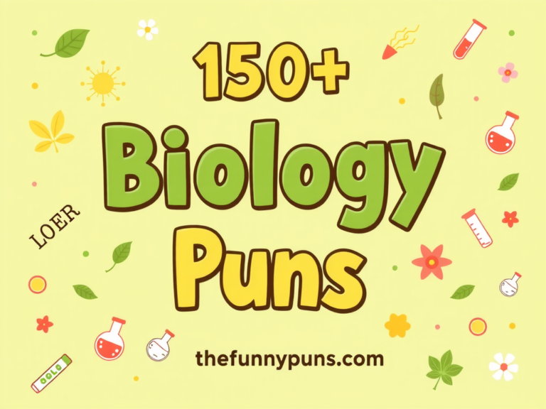 Biology Puns: Unbe-leaf-able Humor That'll Grow on You! - The Funny Puns