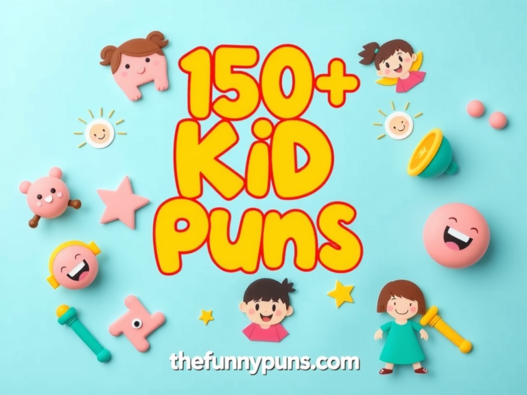Kid Puns: Giggle-Filled Jokes for Little Comedians - The Funny Puns