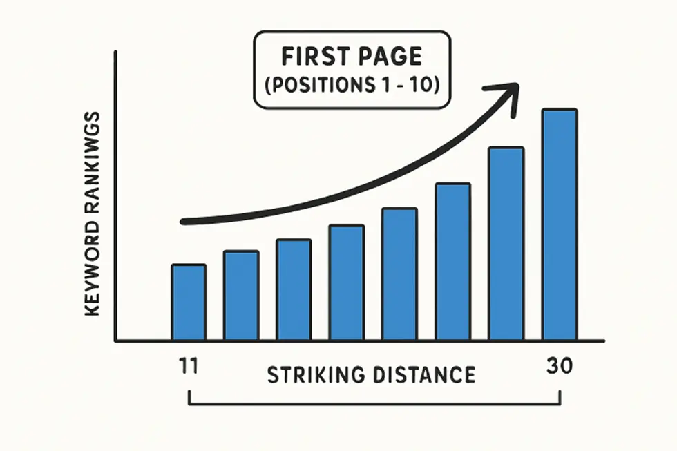 Pinpointing Striking Distance Link Building Targets for SEO Success